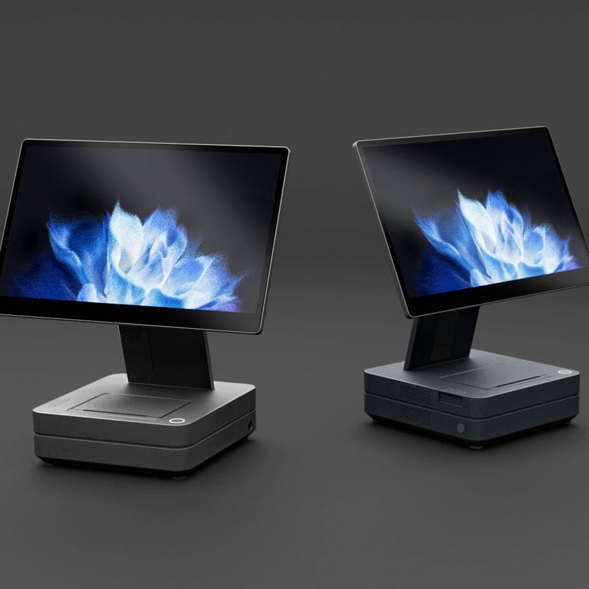 Multitouch screen terminal - POS 400A - Pyramid Computer GmbH - capacitive touch screen / table ...