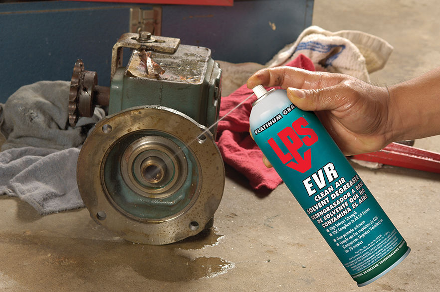 Cleaning solvent - EVR™ - LPS Laboratories - degreasing / for machines ...