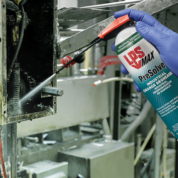 Metal part degreaser - LPS® MAX PreSolve® - LPS Laboratories - industrial