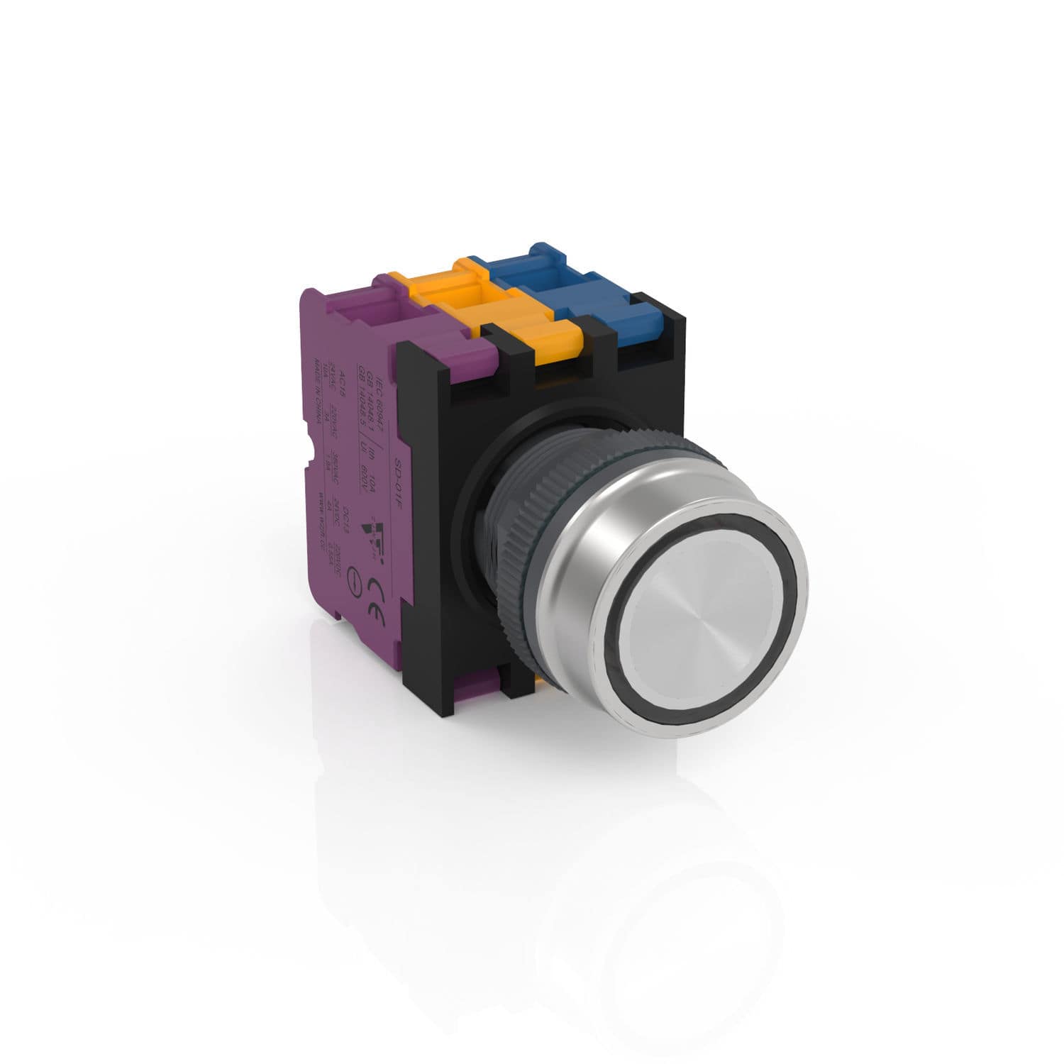 Emergency stop push-button switch - SS22-37C11F - Wenzhou Jinhong ...