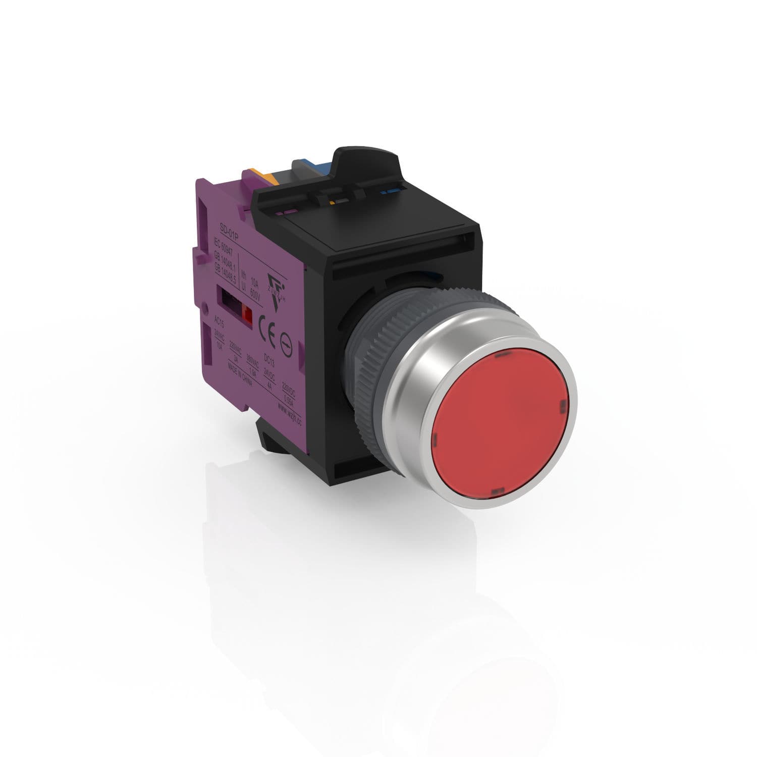 Emergency stop push-button switch - SS22-2111 - Wenzhou Jinhong ...