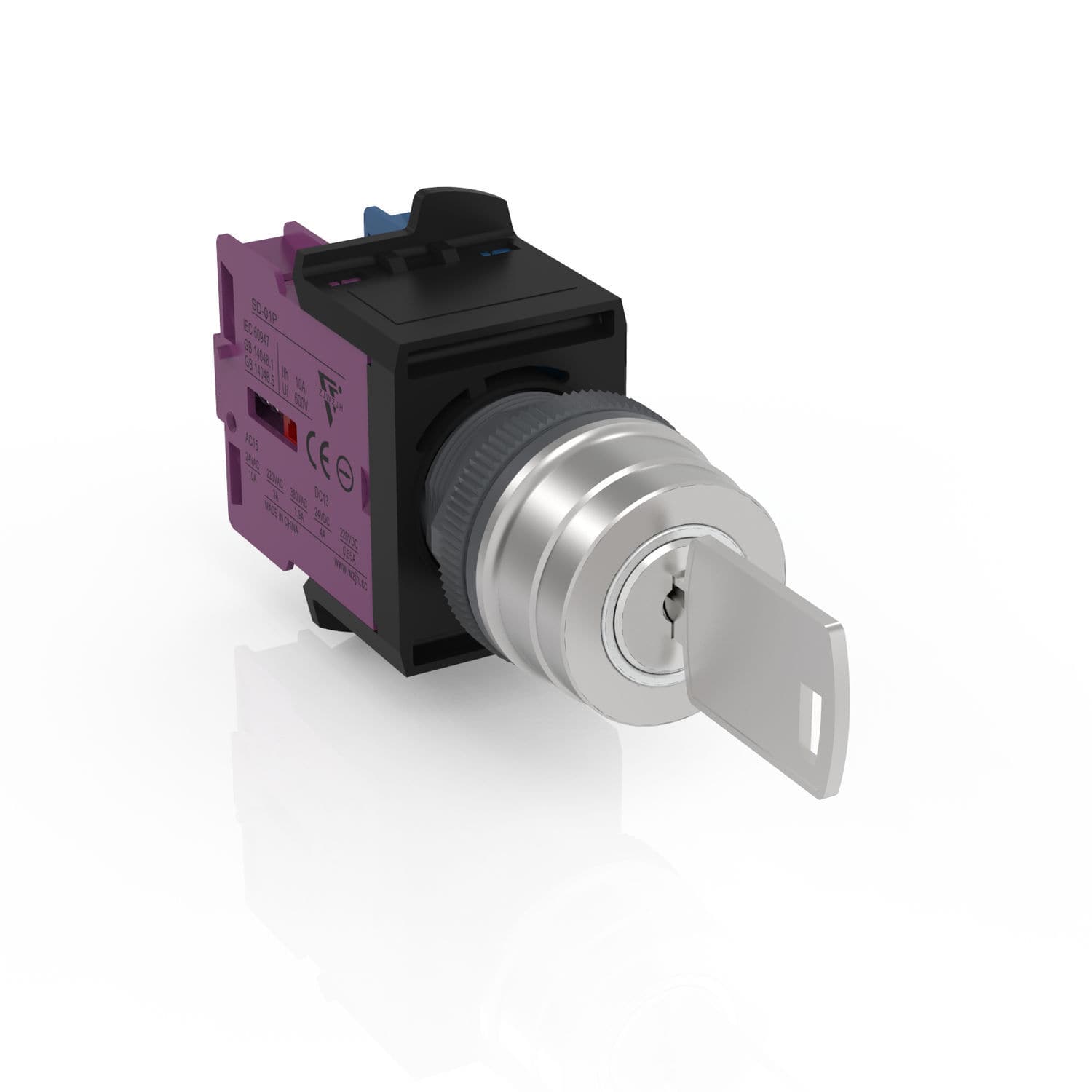 Key lock switch - SS22-6111 - Wenzhou Jinhong Electrical Appliance - 2 ...