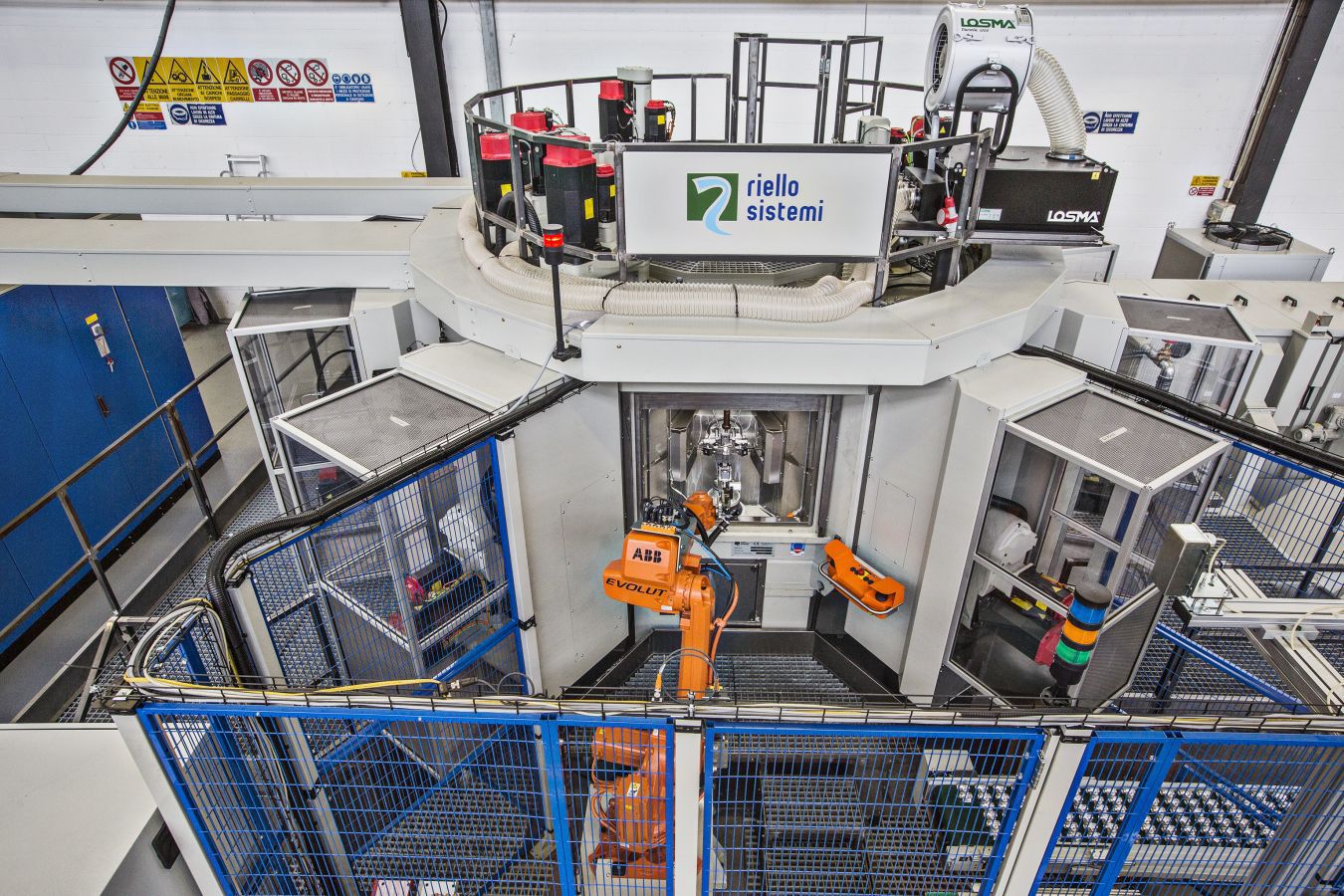 Rotary transfer machine - MANDELLI - CNC / 4-position / 14-position