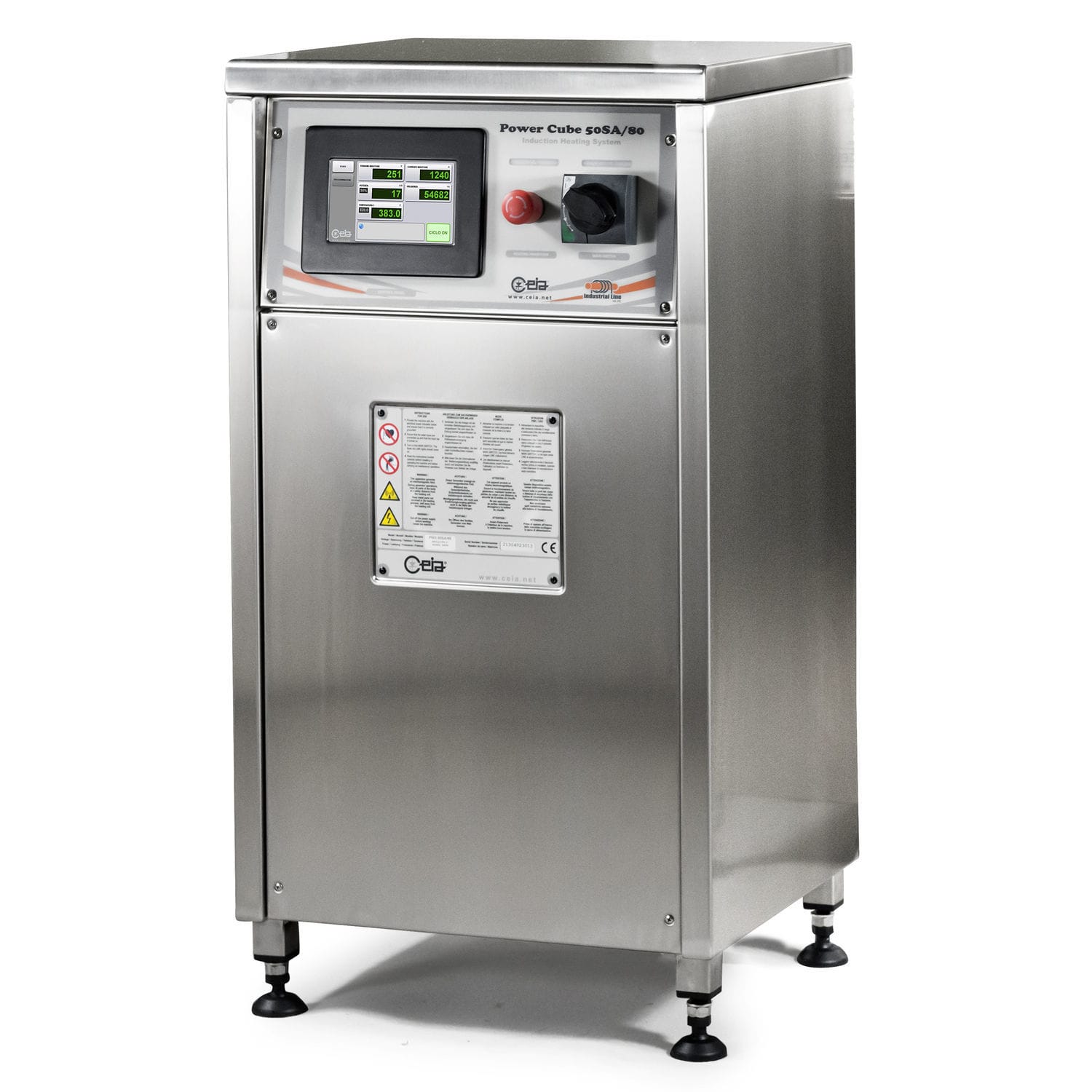 Industrial machine induction heating generator - POWERCUBE FAMILY ...