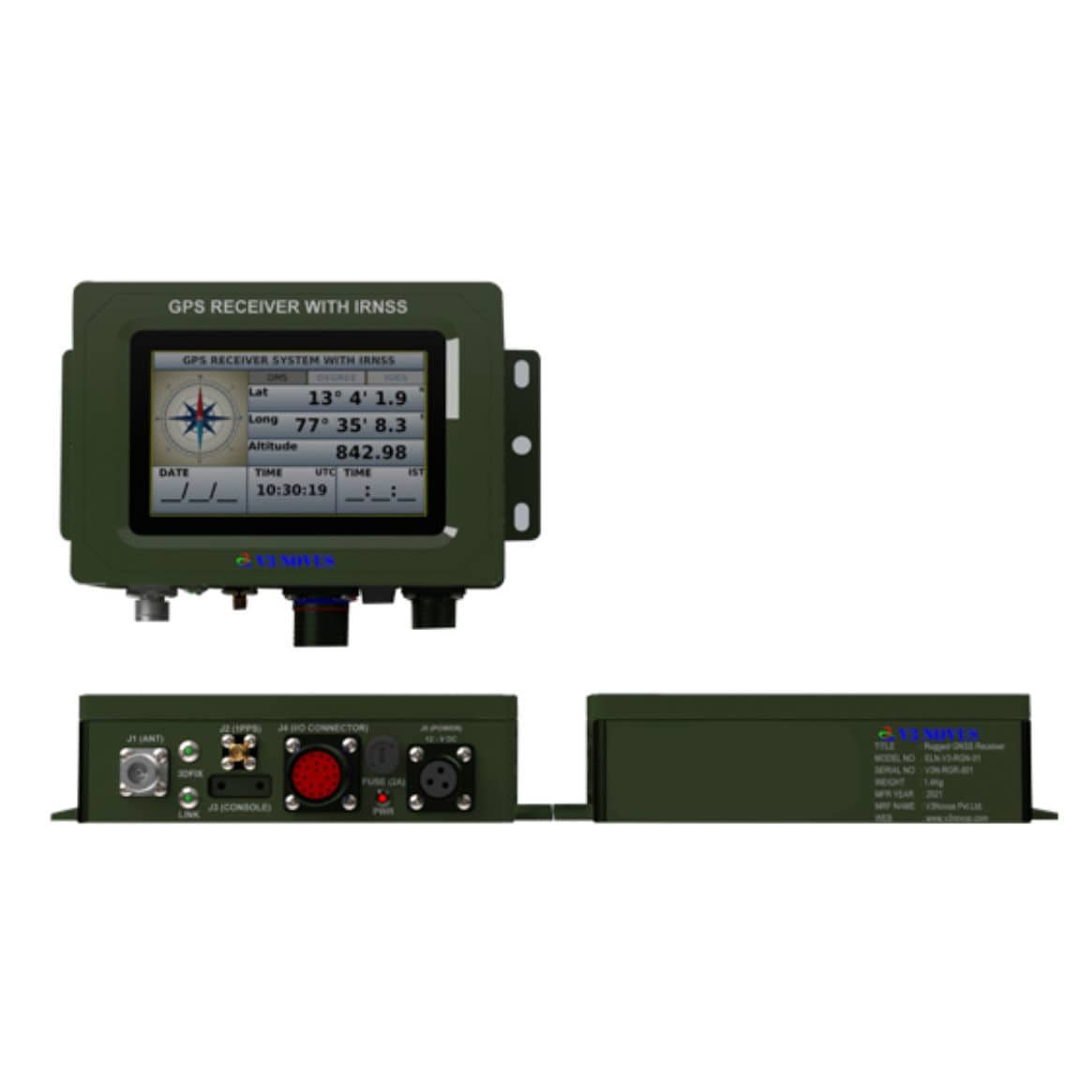 GNSS receiver - V3Novus Pvt Ltd - RTK / GPS / GLONASS