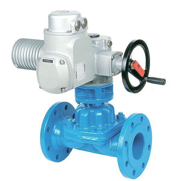 Diaphragm valve - B - ERHARD - with handwheel / solids