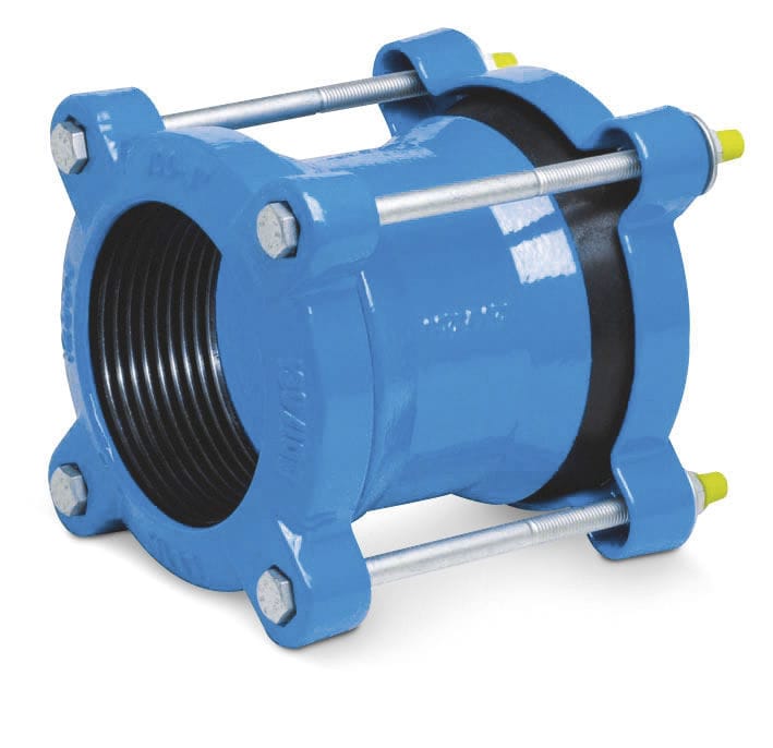 Universal pipe coupling - 1200 LIBERTY - Belgicast - flange / epoxy ...