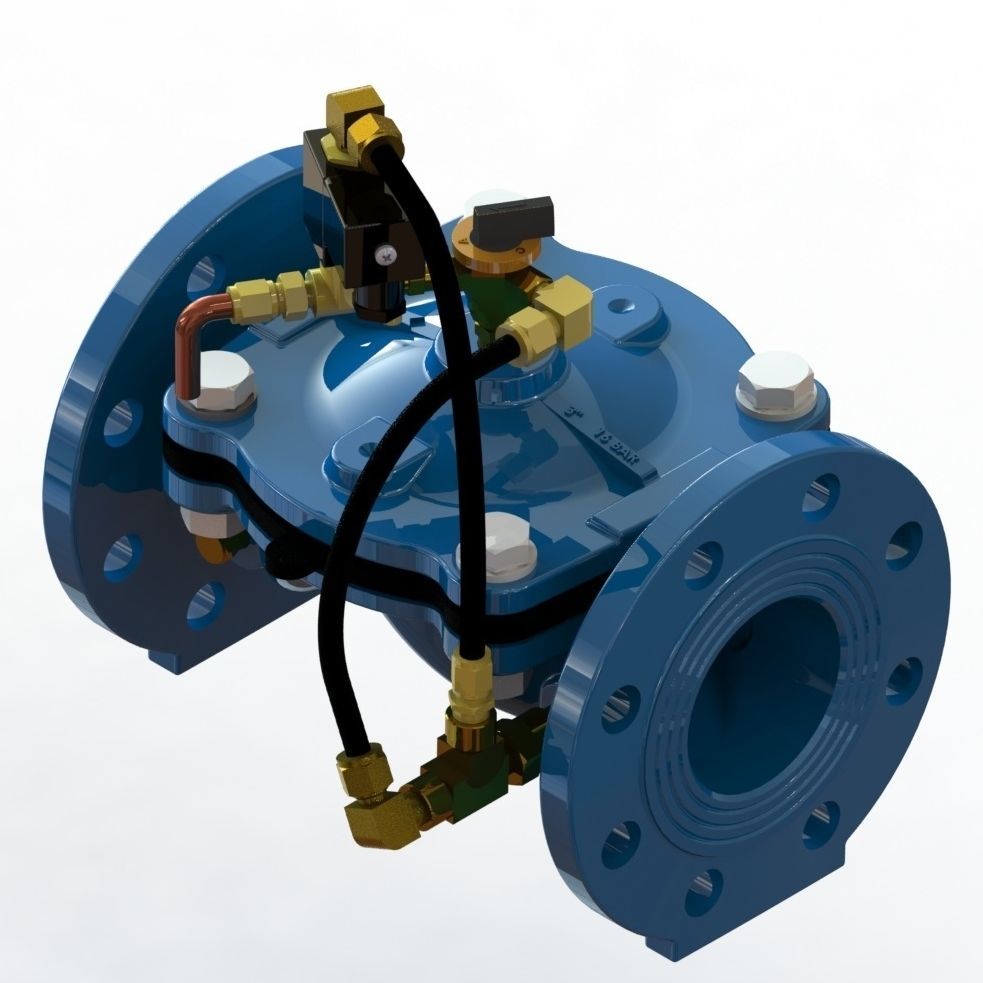 3-way electrically operated valve - RAF 31B - Raphael Valves Industries ...