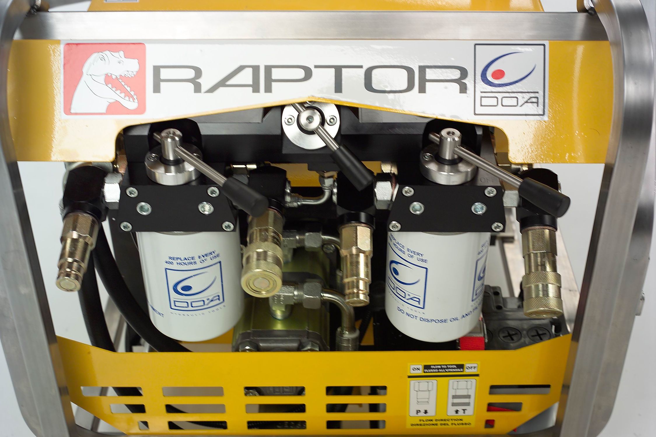 Hydraulic power unit with combustion engine - Super Raptor Dual - DOA ...