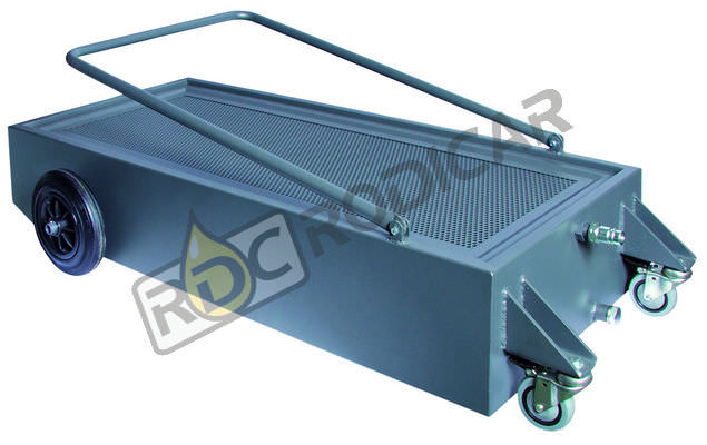Multi-use containment bund - RDC001 - RDC Rodicar - steel / mobile