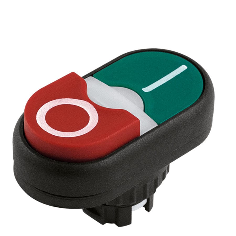 Touch push-button switch - DX22 DPB - DOMO - IP40 / illuminated / plastic