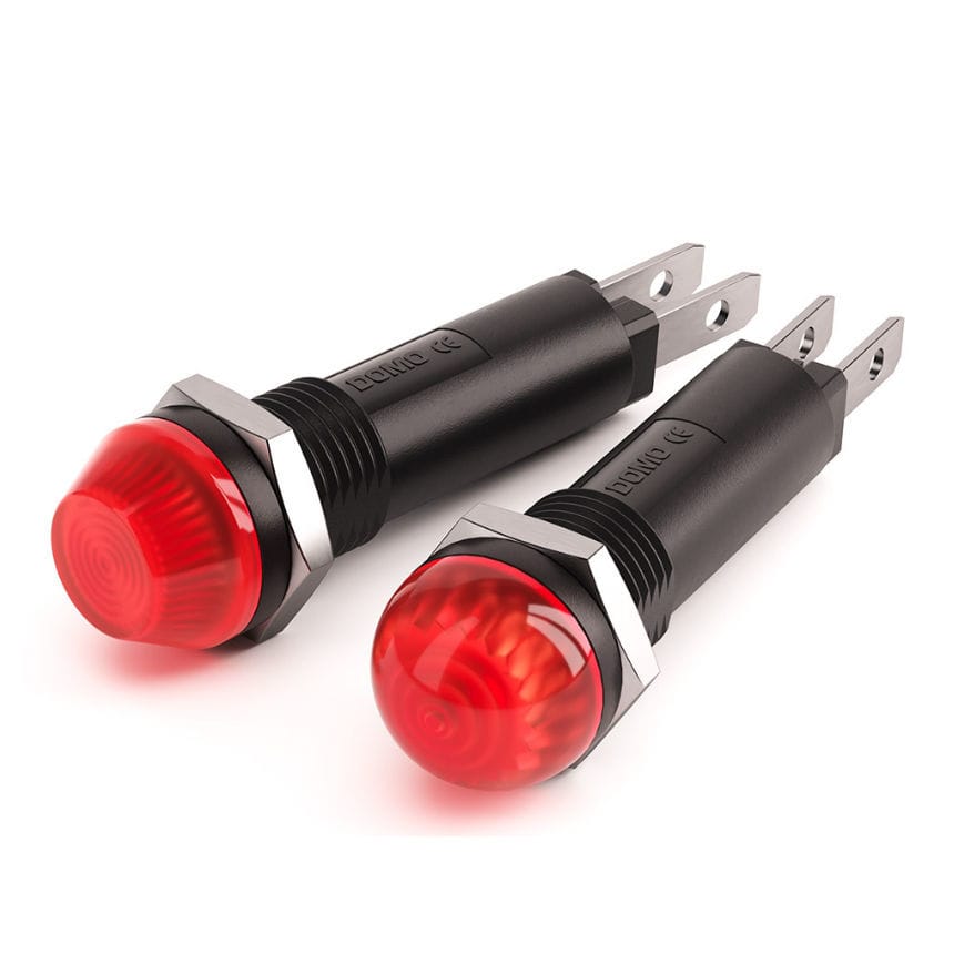 Blinking indicator light - H8 - DOMO - LED / threaded / immersible