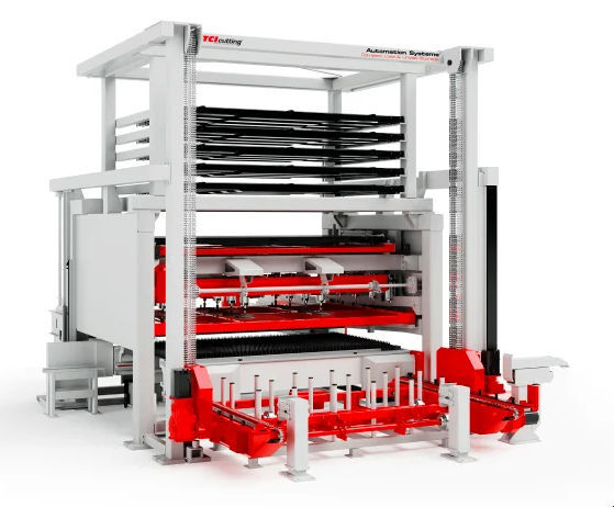 Automatic loading and unloading system - TCI CUTTING - cutting ...