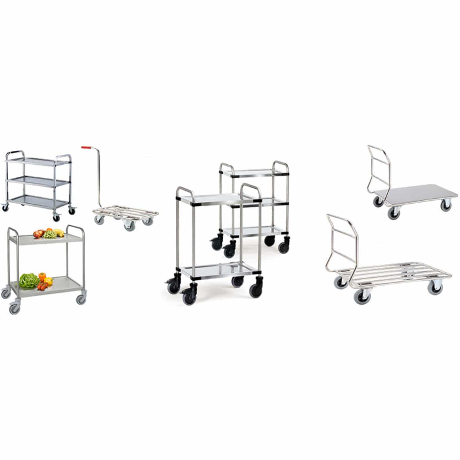 Transport cart - Neri Makina Müh. San. ve Tic. Ltd. Şti. - stainless ...