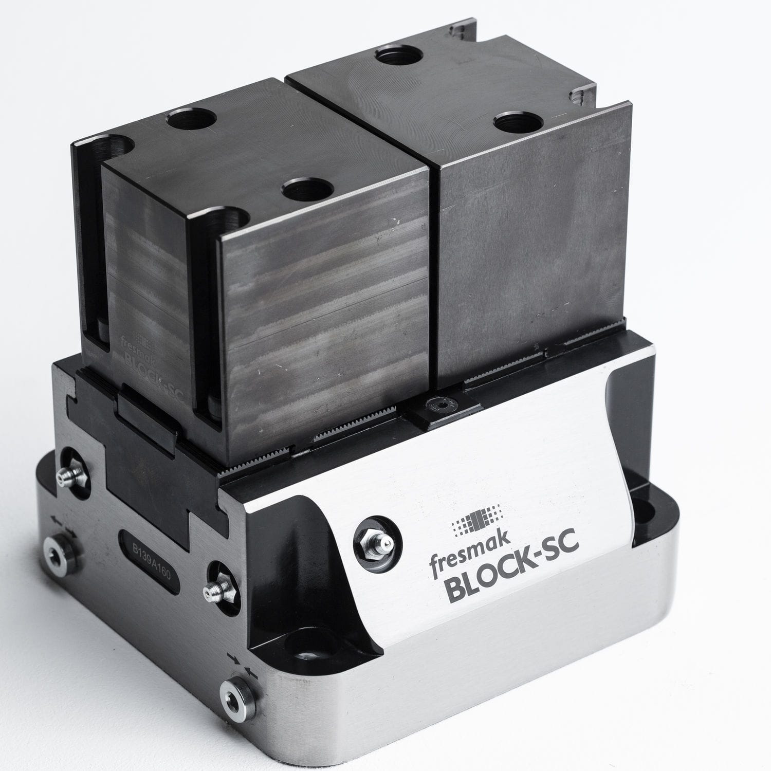 Machine tool vise - BLOCK-SC - Fresmak - pneumatic / horizontal / vertical