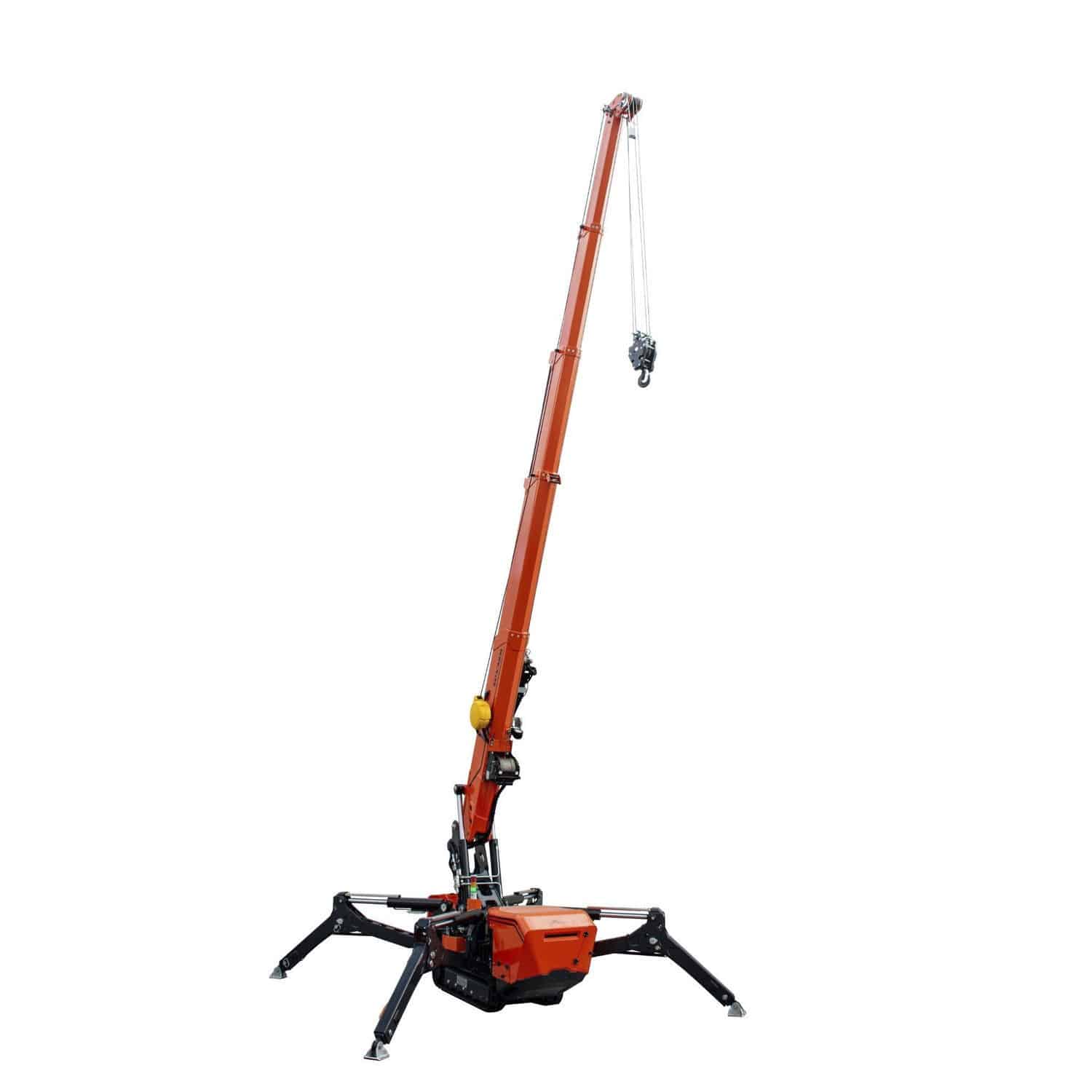Crawler spider crane - SPX328 - Jekko Cranes - telescopic / radio ...