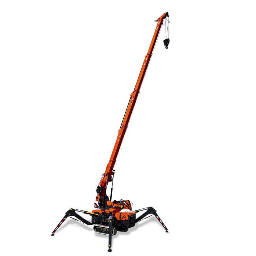 Crawler spider crane - SPX532 - Jekko Cranes - telescopic / electric ...