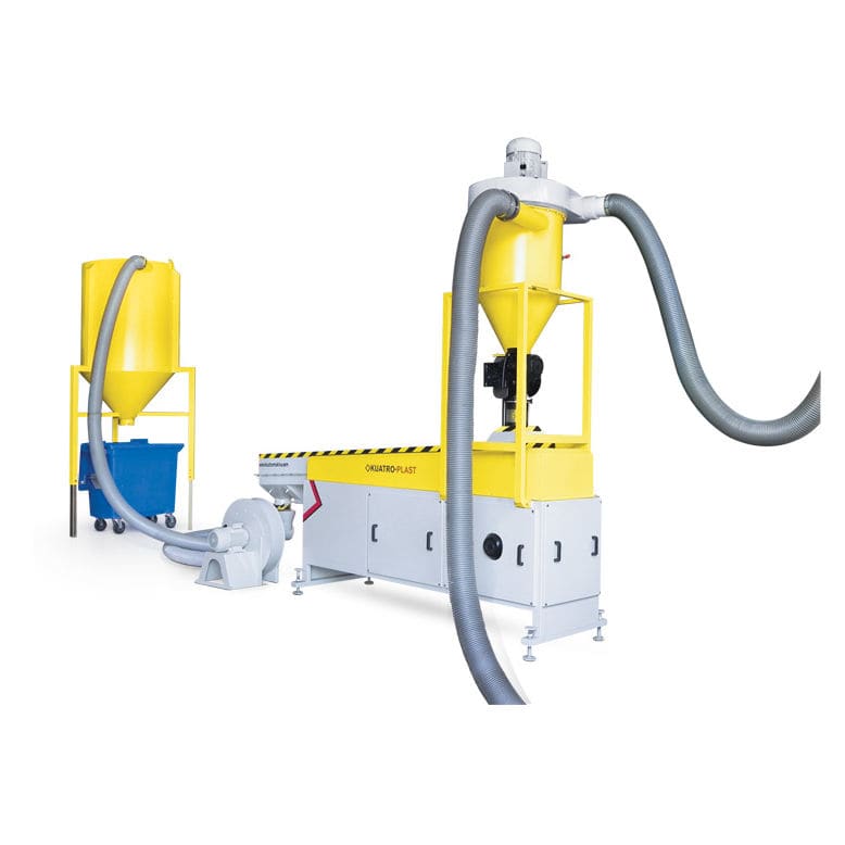 Twin screw granulator - KUATRO PLAST - for plastic pellet manufacturing