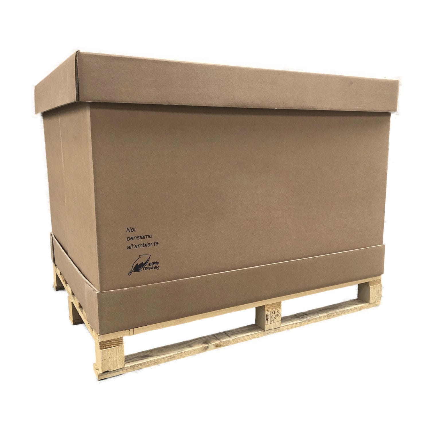 Wood pallet box - SPAZIO ZERO C&W - TELOS SRLS - cardboard / storage ...