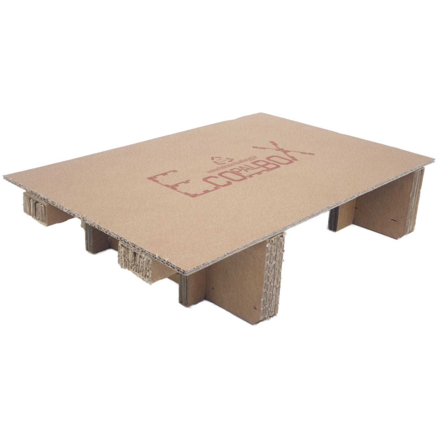 Corrugated cardboard pallet - ECOPALBOX 60X40 - TELOS SRLS - transport ...