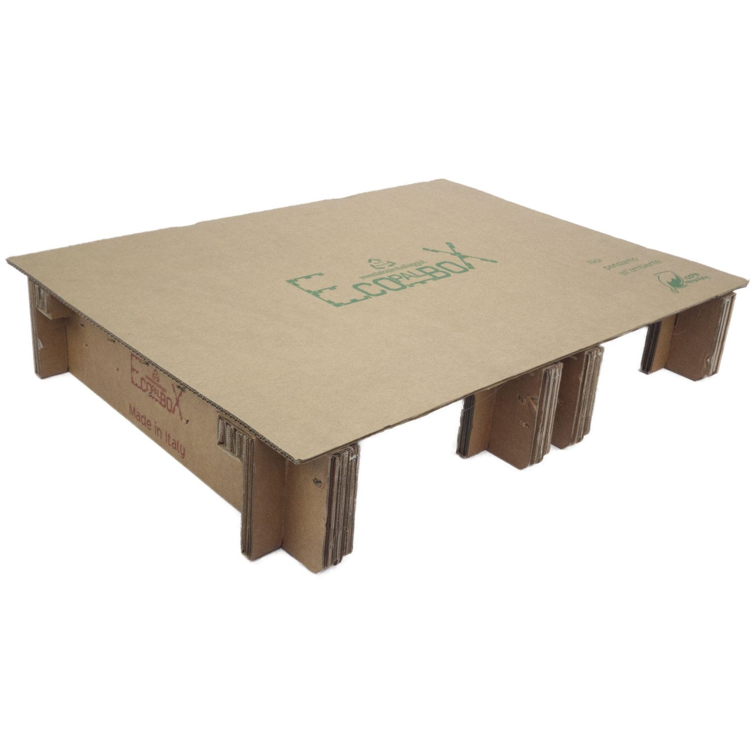 Corrugated cardboard pallet - ECOPALBOX 80X60 - TELOS SRLS - transport ...
