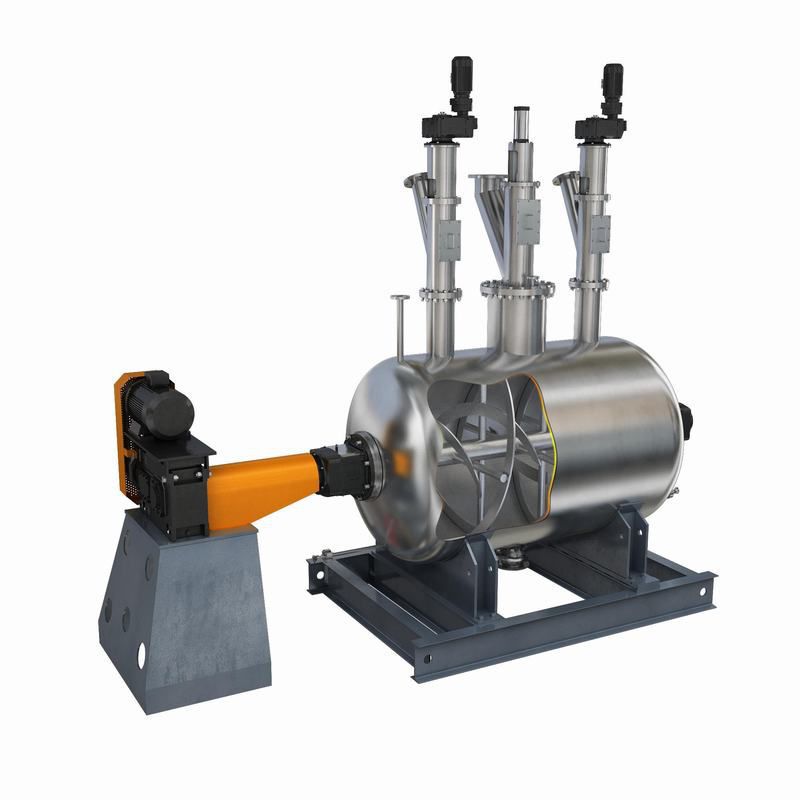 Horizontal mixer - WBF series - S&L Group Co., Ltd. - ribbon / batch ...