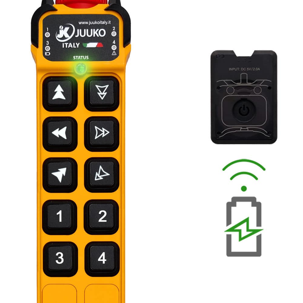 Wireless remote control - JK1010QI - Juuko Italy - with buttons ...