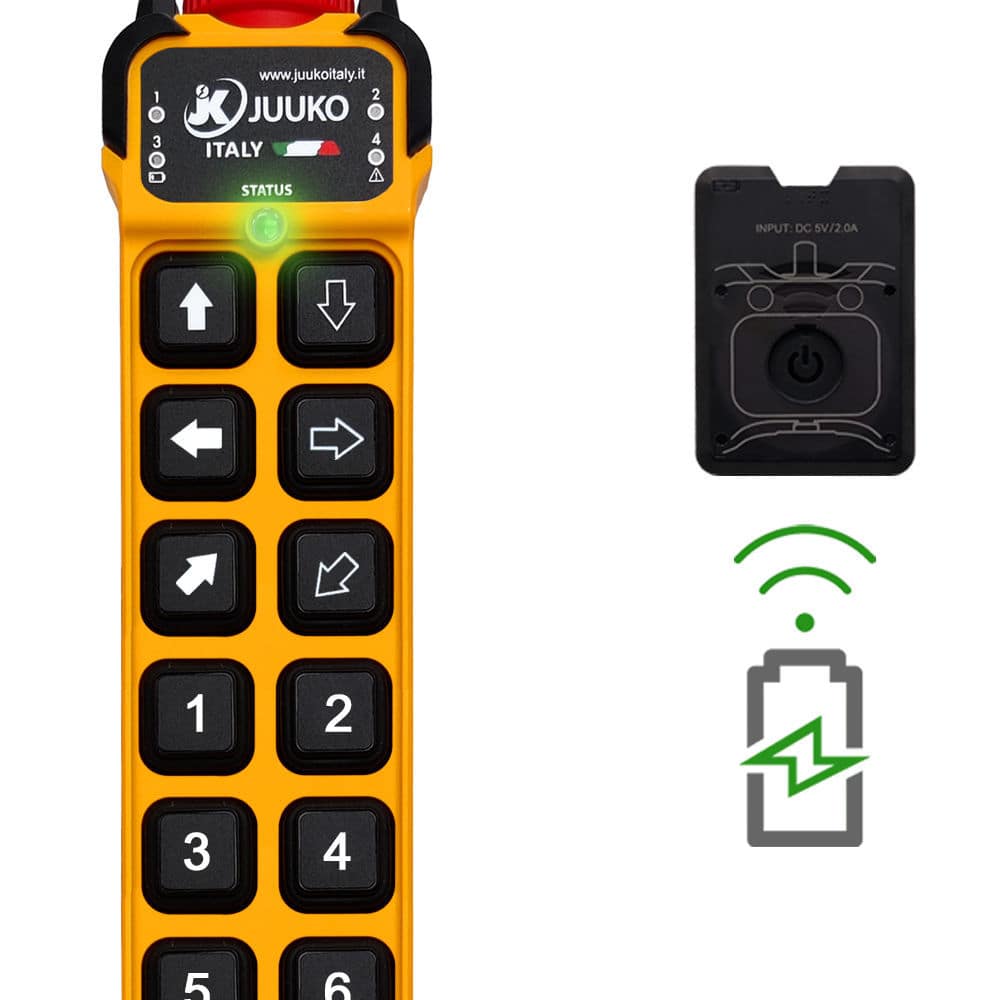 Wireless remote control - JK1200QI - Juuko Italy - with buttons ...