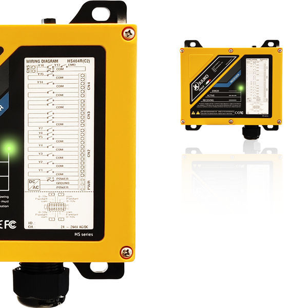 Radio remote control receiver - HS/R - Juuko Italy - wireless / dual ...