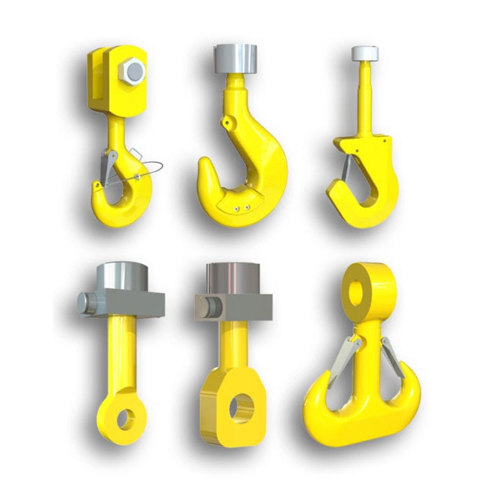 Hook with eye - Irizar Forge - forged / type C / stainless steel