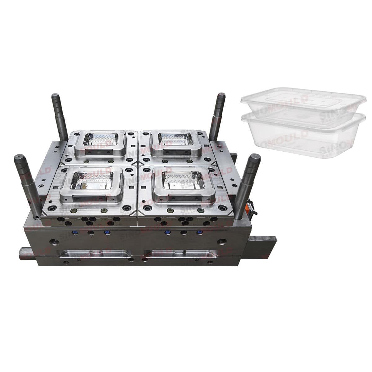 Multi-cavity plastic injection mold - Sino Mould Co.,Ltd Huangyan ...