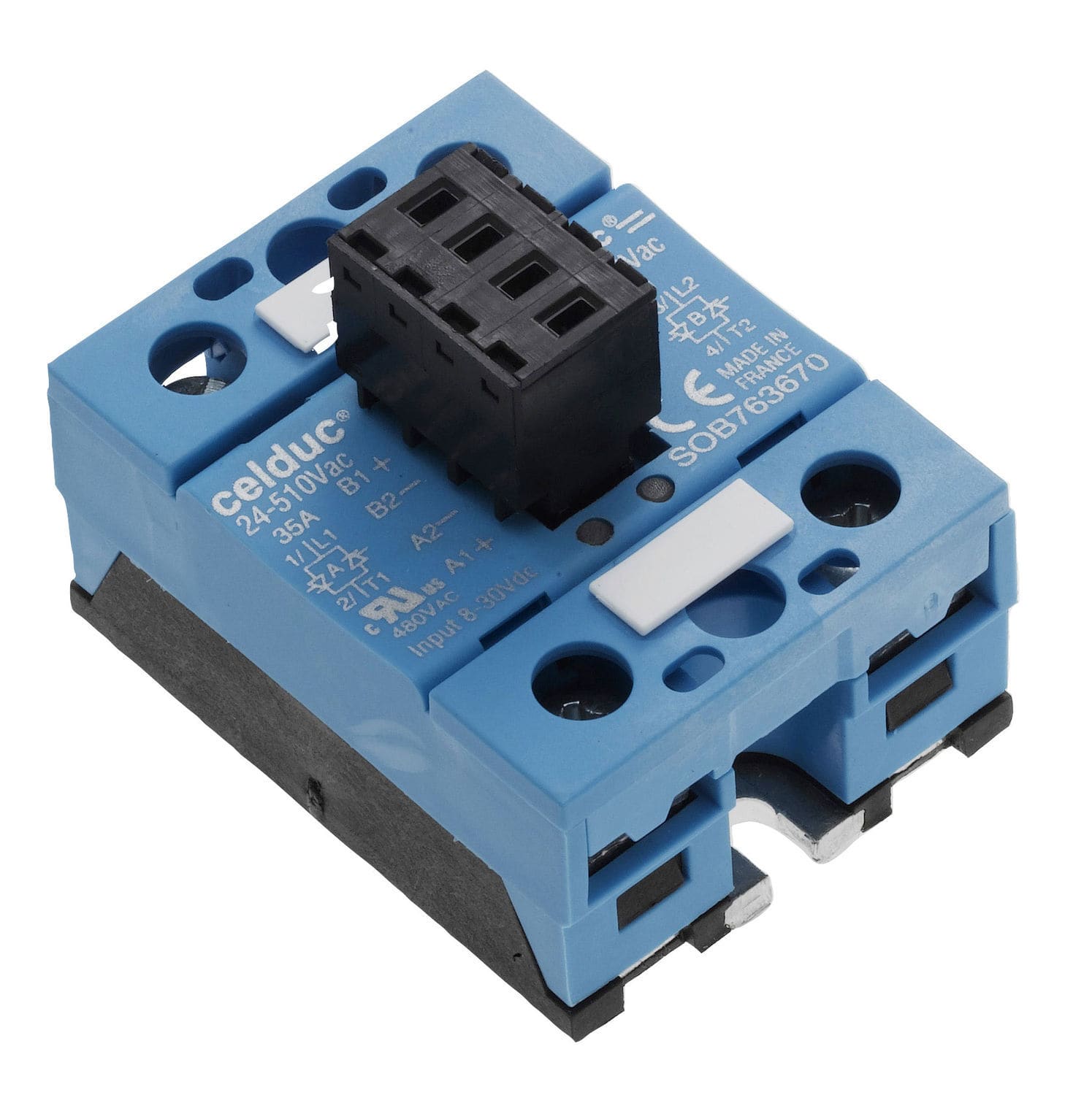 DC solid state relay - SOB series - celduc relais - two-phase