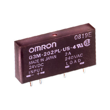 24VDC solid state relay - G3M series - OMRON Electrical Components ...