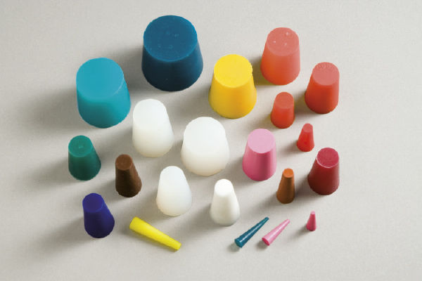 Conical plug - STP series - Global Mask - male / silicone / handling