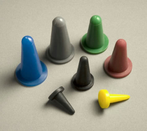 Conical plug - HWP series - Global Mask - male / silicone / process