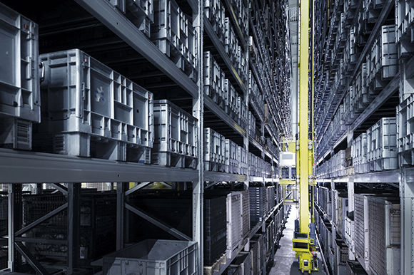 Pallet storage tower - Nedcon France sas - automatic