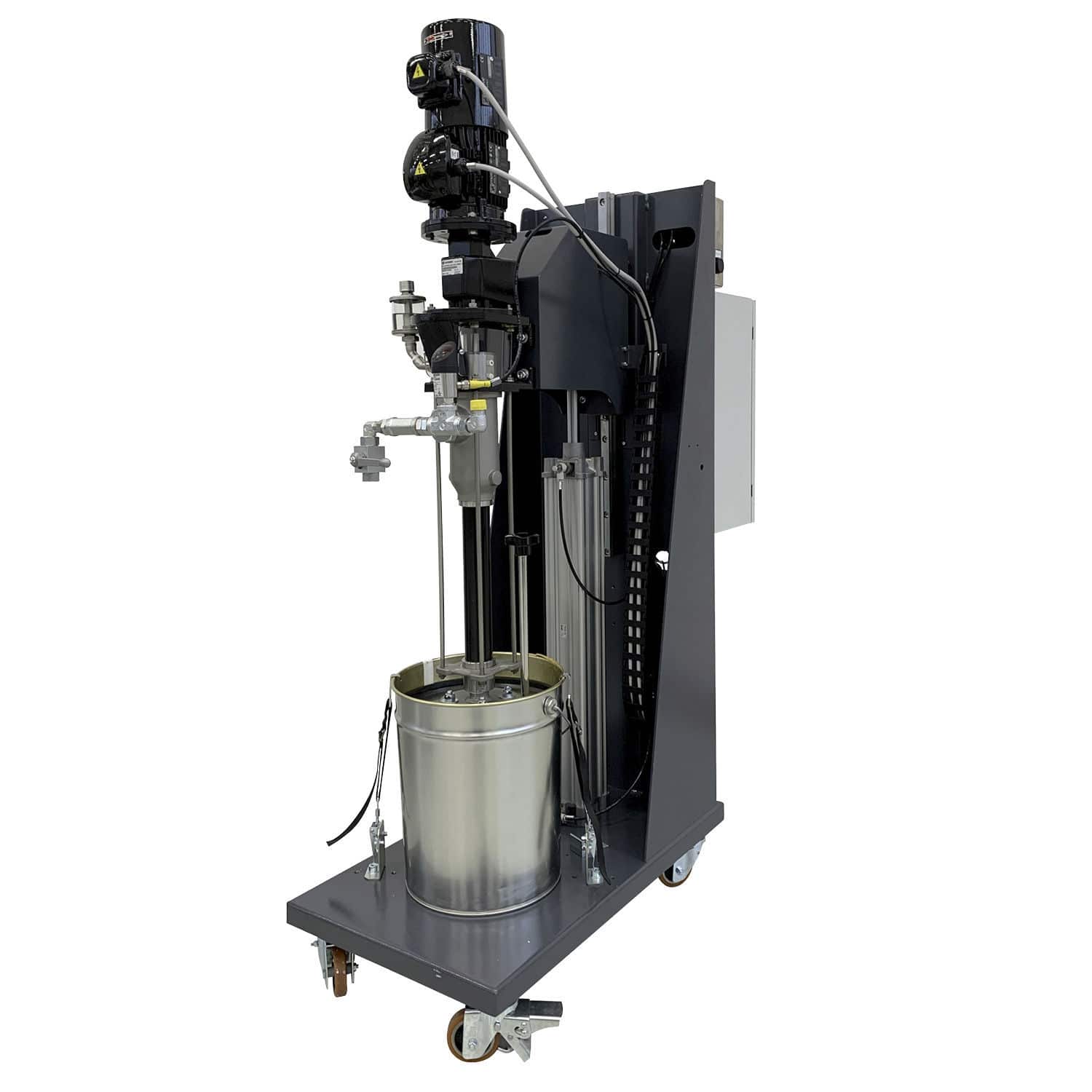 Electric grease pump - PP-E - DAV TECH Srl - follower plate