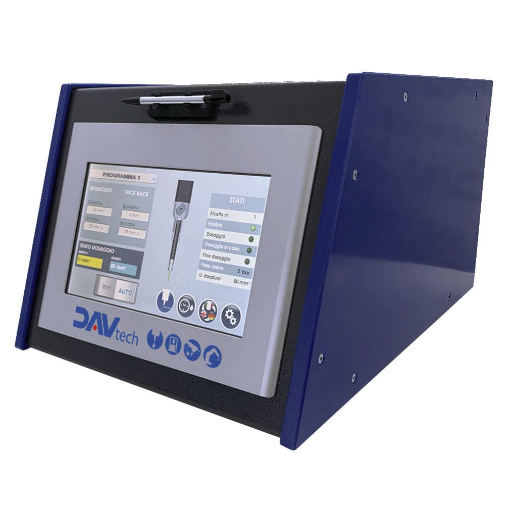 Dosing pump controller - PCP - DAV TECH Srl - glue and silicone dispensing / level and flow ...