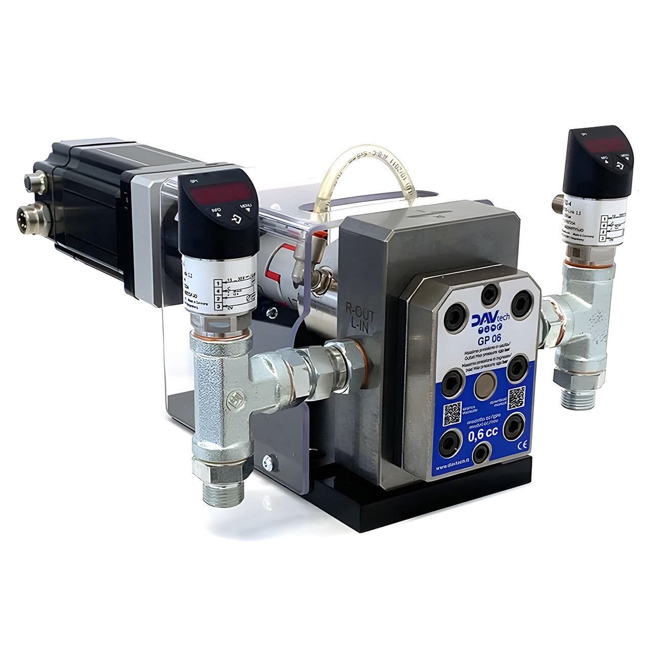 Volumetric dispensing pump - GP 06 - DAV TECH Srl - gear / oil / fluid ...
