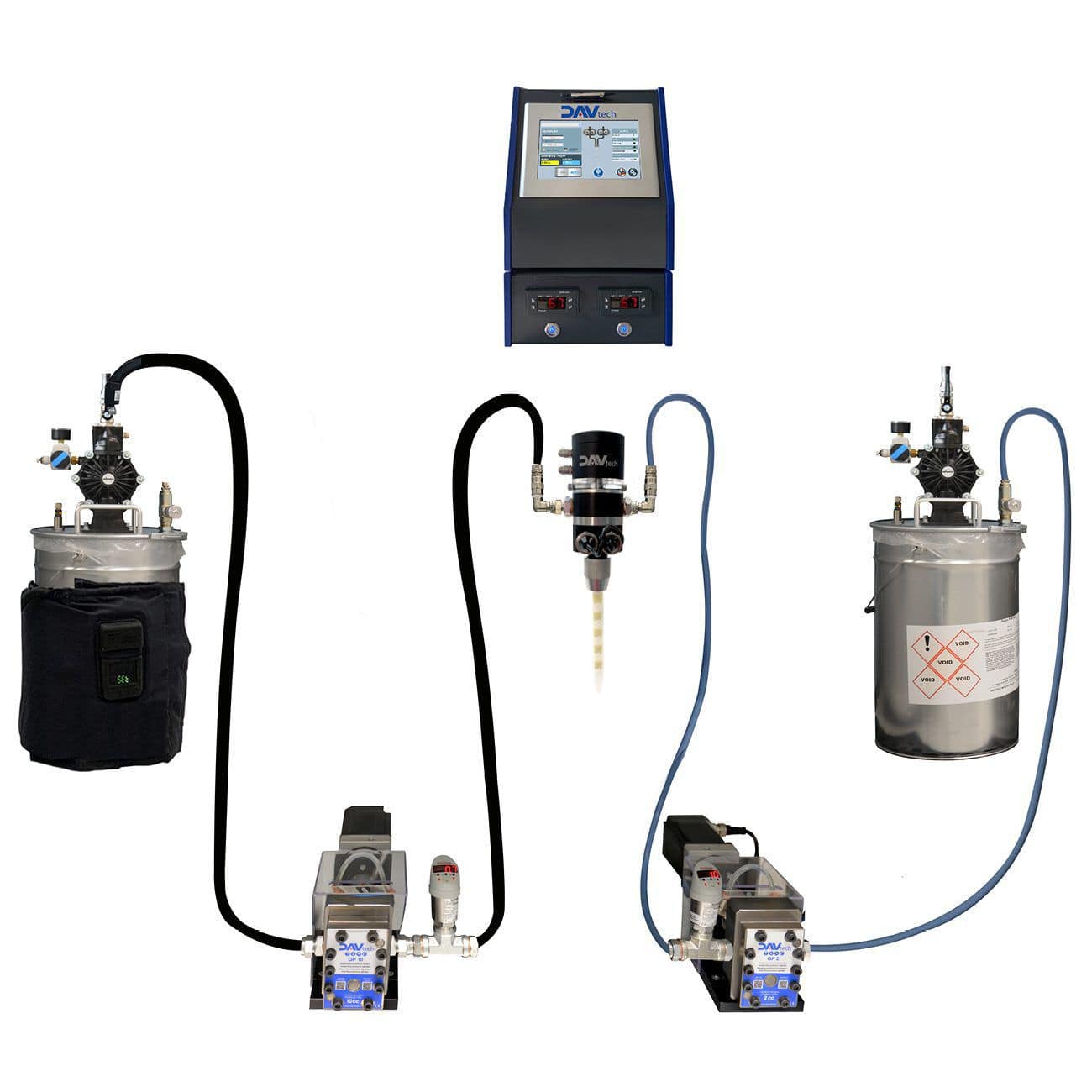 Two-component resin dispensing system - DAV TECH Srl - volumetric ...