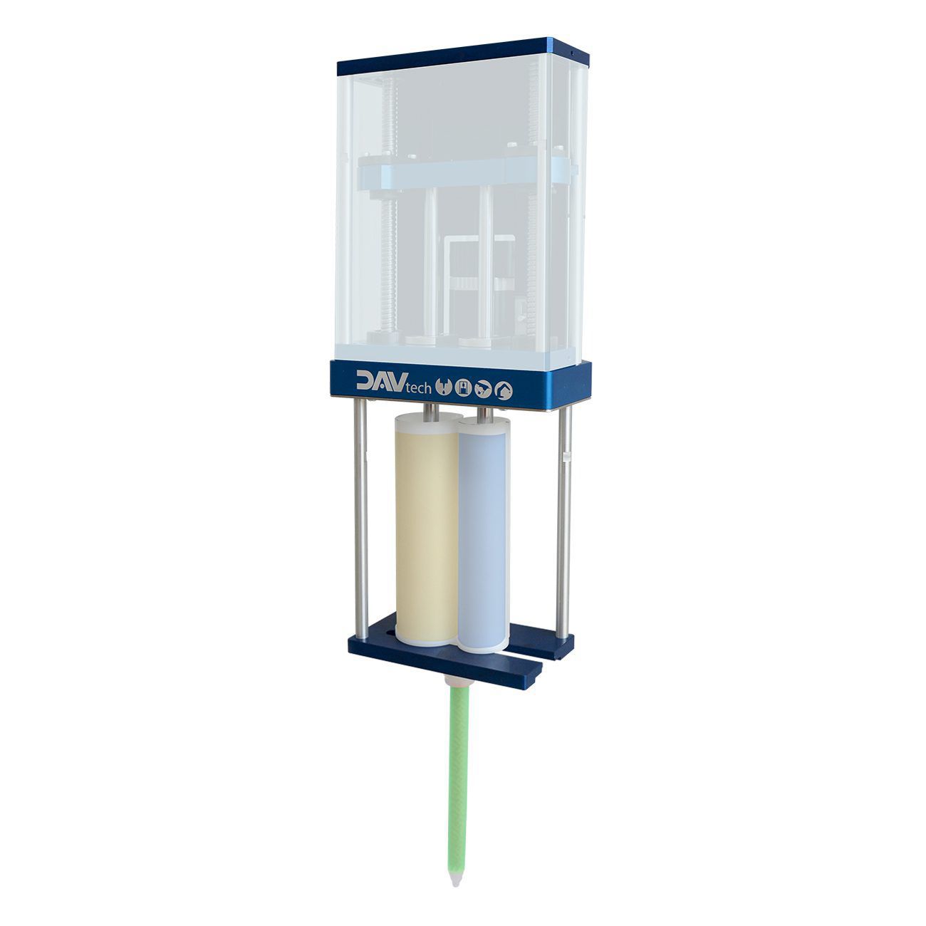 Cartridge pump - E2K 400 - DAV TECH Srl - two-component resin / structural adhesive / two ...