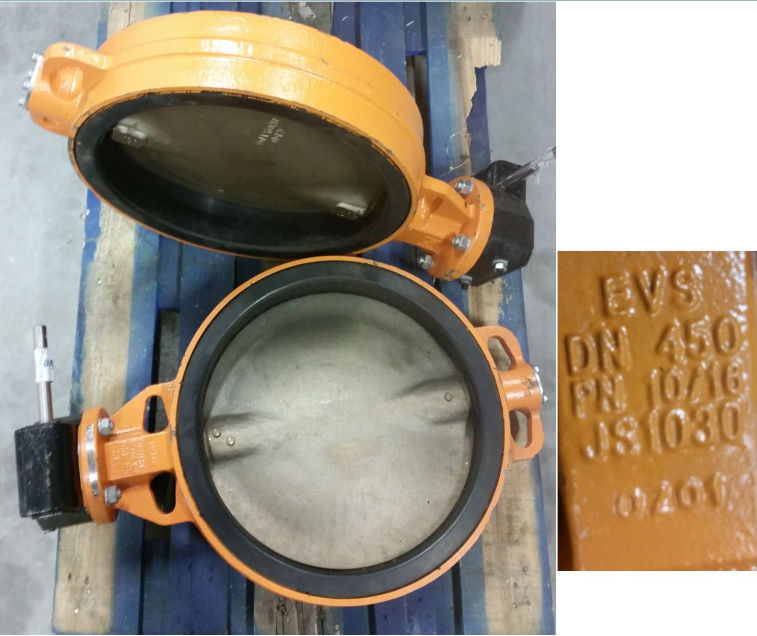 Butterfly valve - MXT-EVS-450 - MerxTrade BV - manual / flow control ...