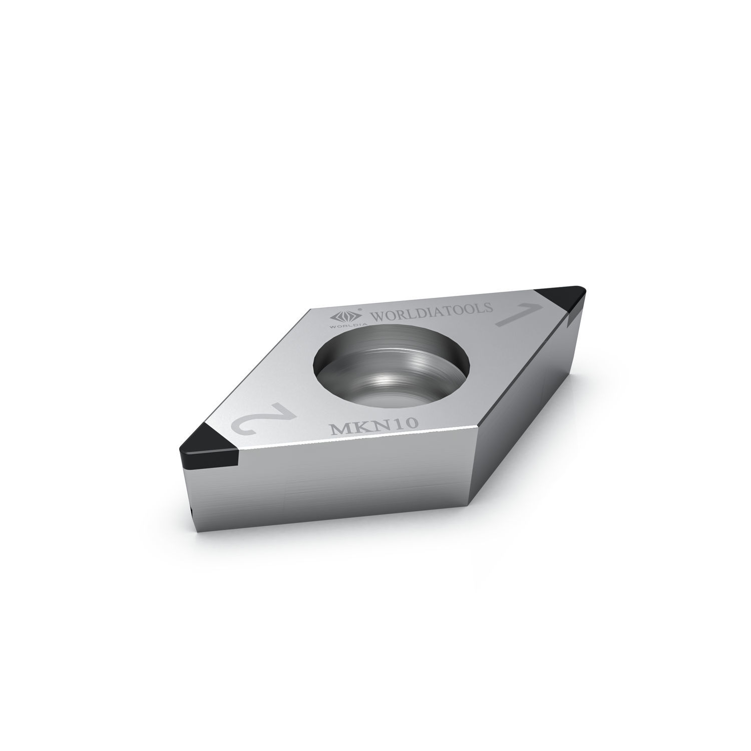 Turning indexable cutting insert - DCGW 11T302 - Beijing Worldia Diamond Tools Co., Ltd - CBN ...
