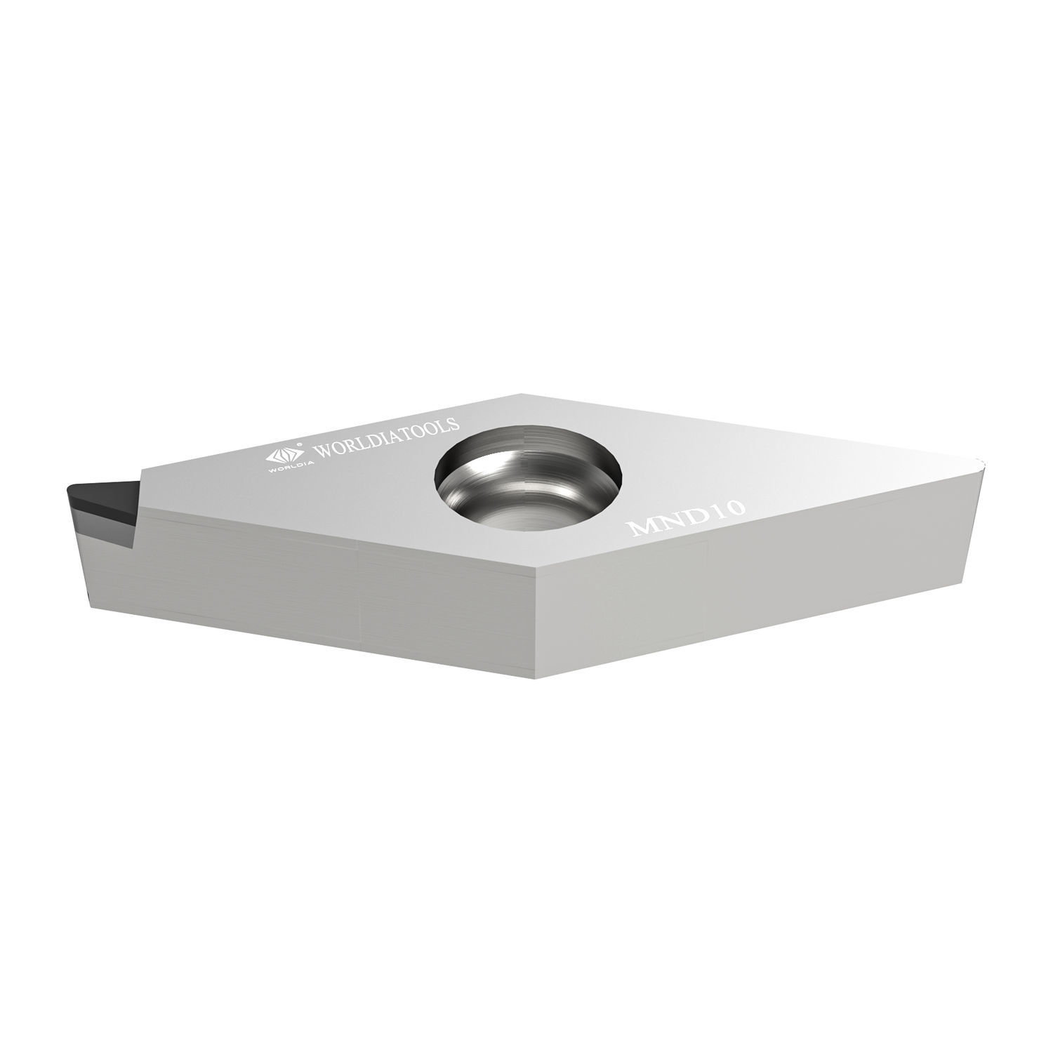 Turning indexable cutting insert - VBGT 160408 - Beijing Worldia Diamond Tools Co., Ltd - PCD ...