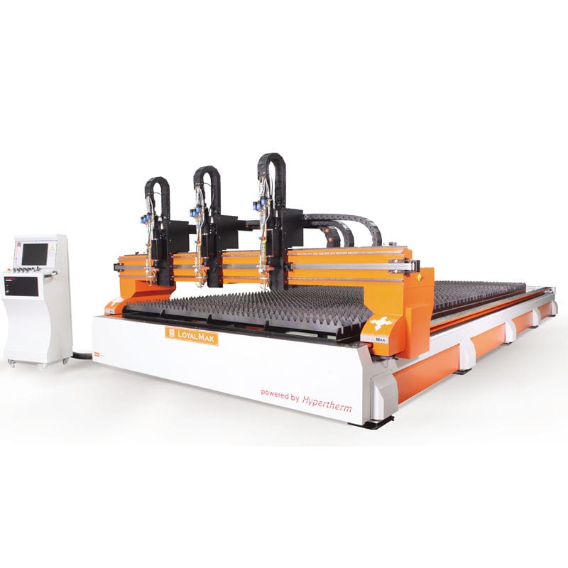 Metal cutting machine - OxyCut - LoyalMak - CNC / heavy-duty