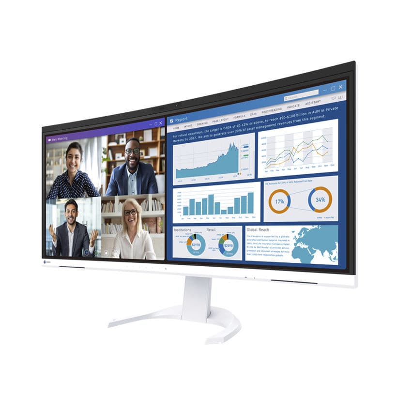 IPS LCD monitor - EV3450XC series - EIZO NANAO - LED backlight / 34 ...