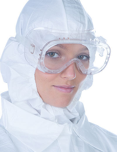 Ballistic protective goggles - BCGS1 - BioClean - polycarbonate / PVC ...