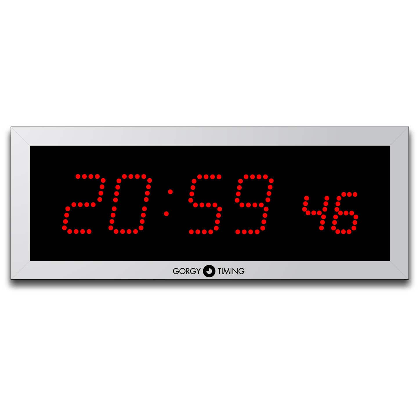 Digital clock - LEDI® 7.S - GORGY TIMING - LED / indoor / synchronized