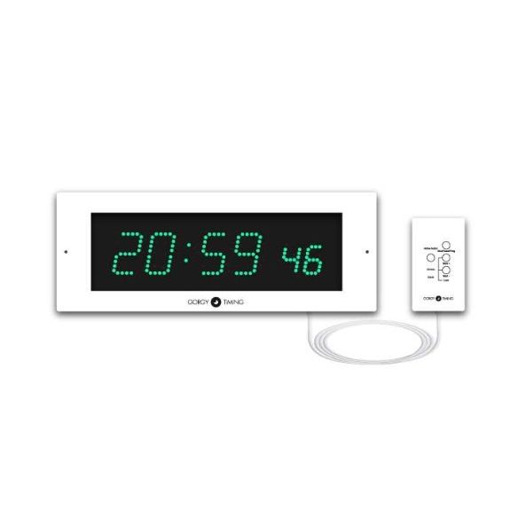 Digital clock - LEDI® 7S hospital - GORGY TIMING - LED / synchronized ...