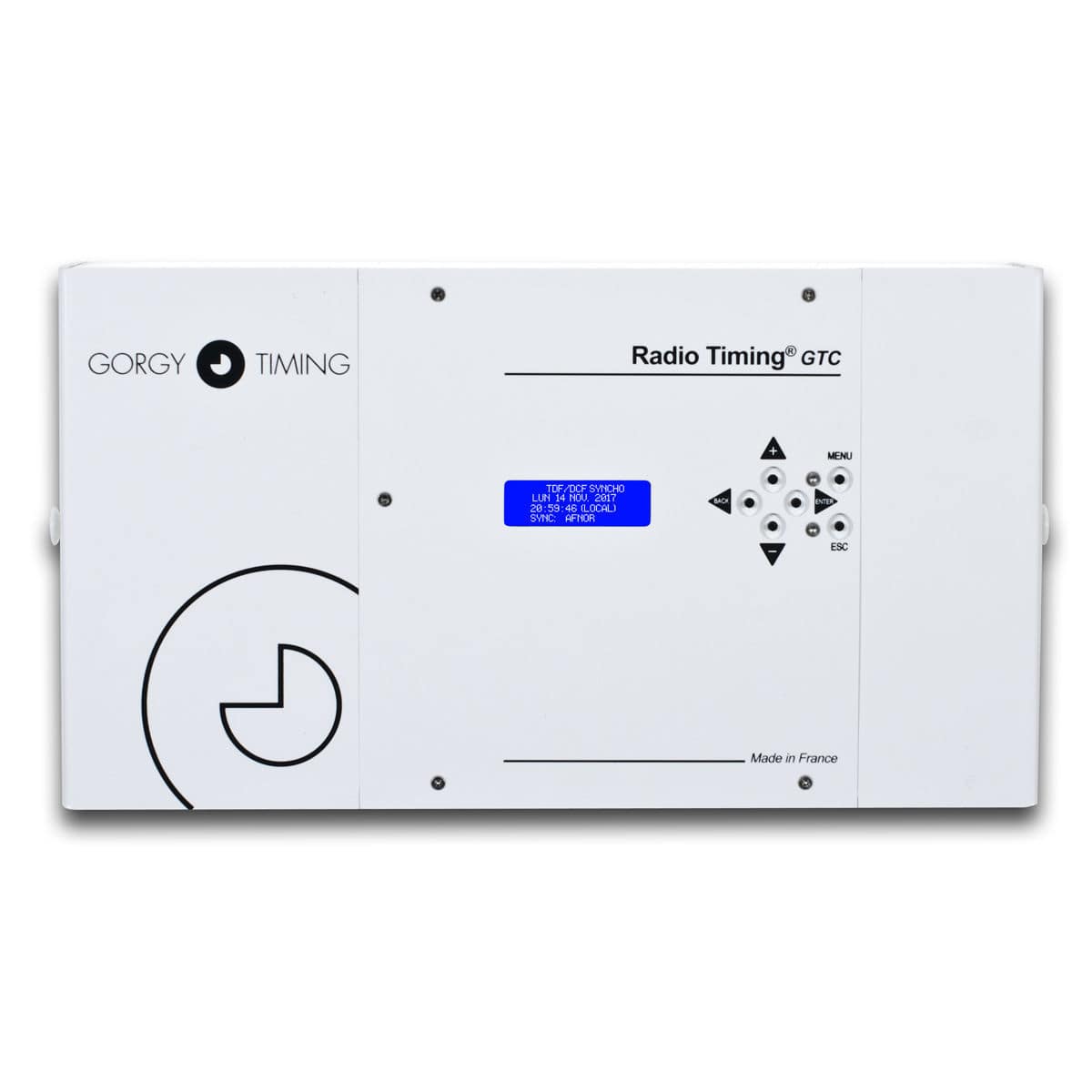 Master clock - RADIO TIMING® GTC - GORGY TIMING - GPS / LCD / DCF77 radio